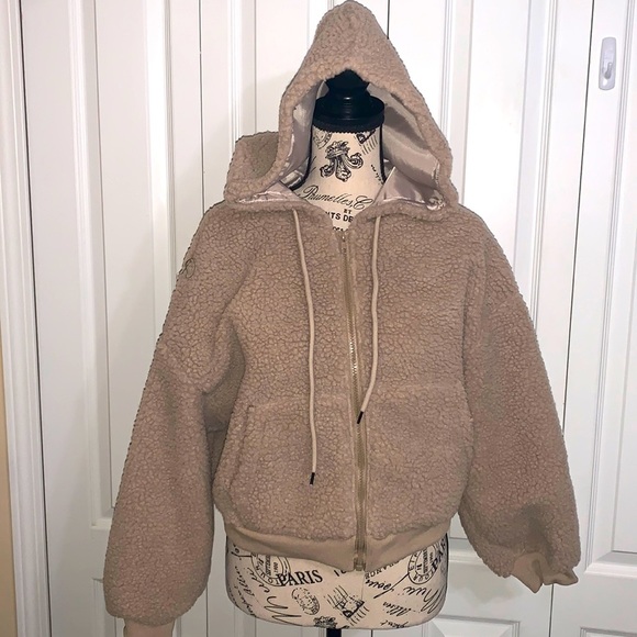 SHEIN | Jackets & Coats | Shein Dazy Womens Jacket Cream Small | Poshmark